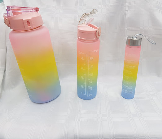 3pc Water Bottle – Faith Home Kebede